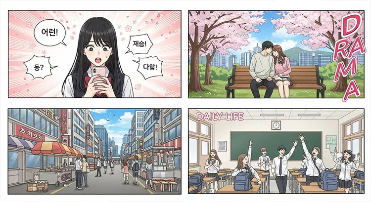 웹툰 – 잇셋!
